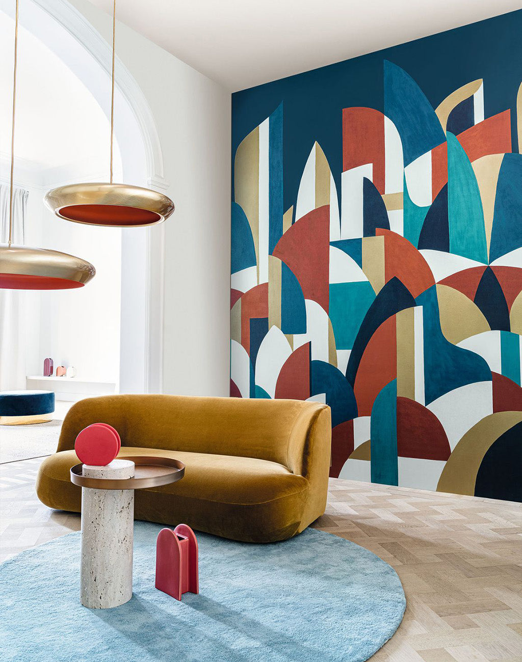 Why an Art Deco Mural Can Bring Life To Your Home | Wallpaper Lane