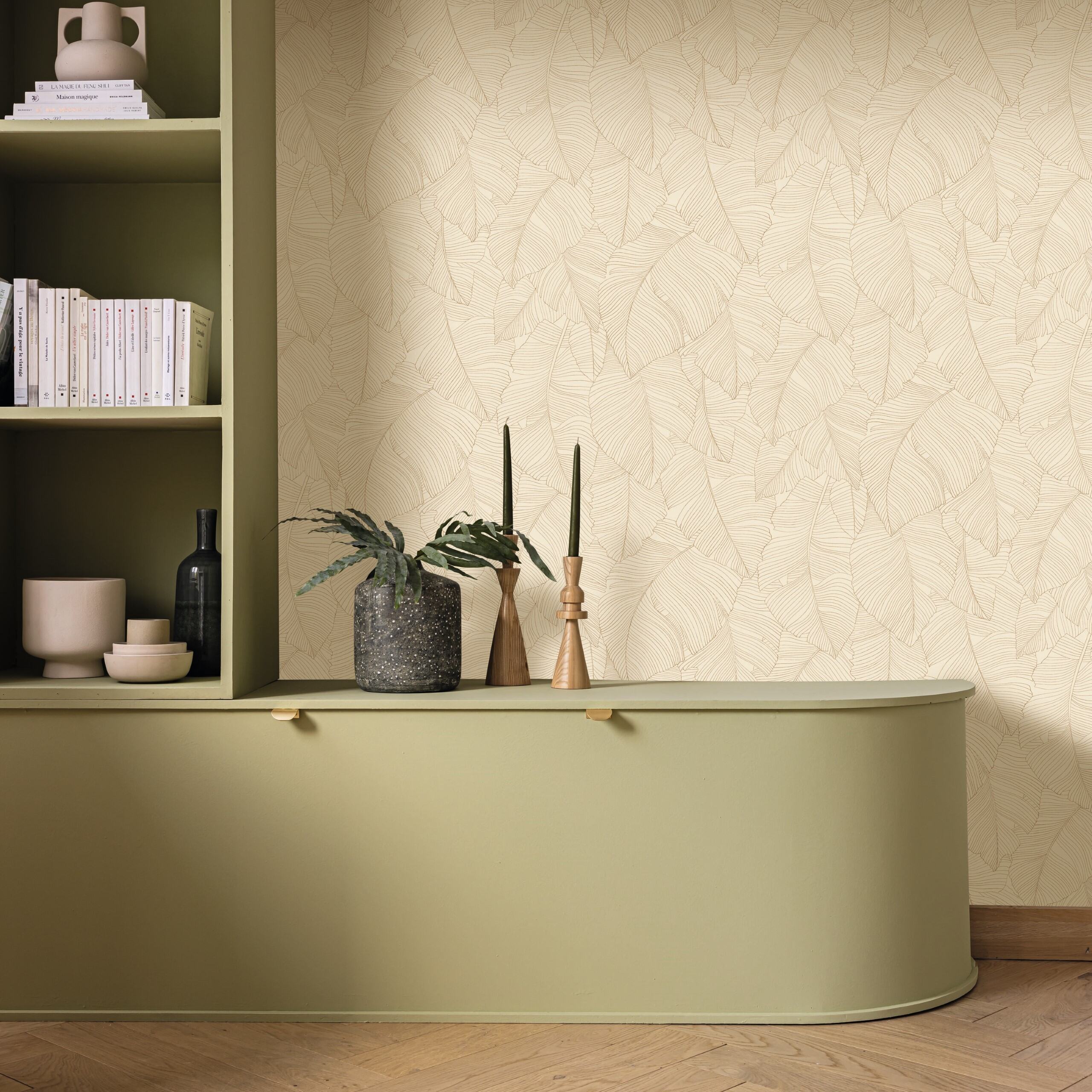 Faux Bookcase Wallpaper Fake Bookshelf Wallpaper Design Ideas