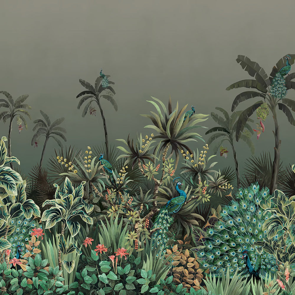 Nightbird Symphony Mural by Catherine Martin – Wallpaper Lane