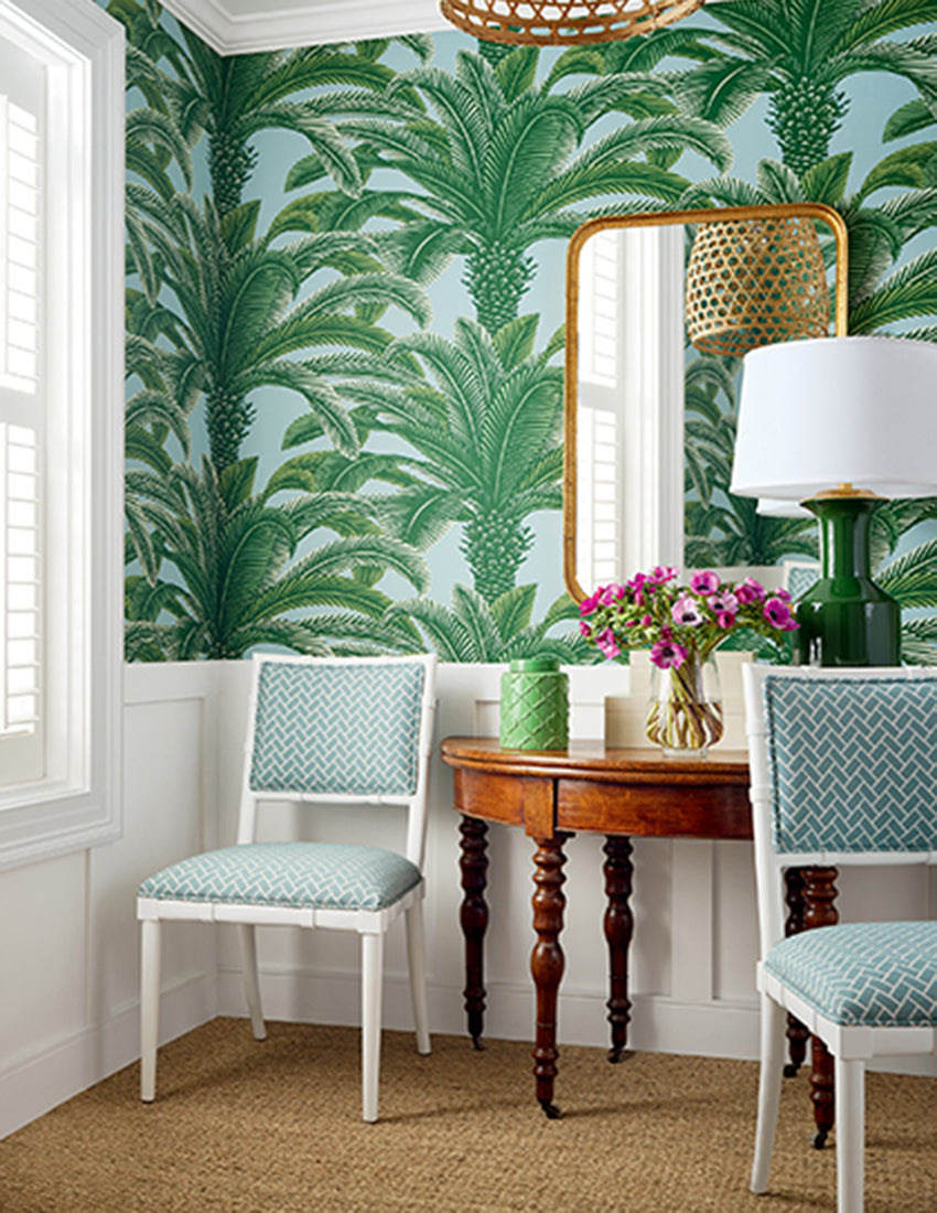 Queen Palm - Palm Grove - Wallpaper – Wallpaper Lane
